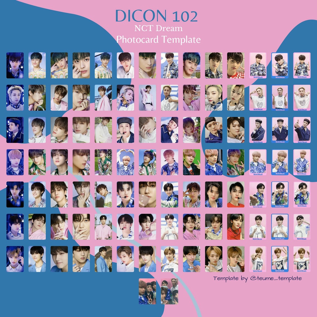 Sharing DICON D-ICON 102 NCT DREAM COVER BINDER MINI PB PHOTOBOOK PC ...
