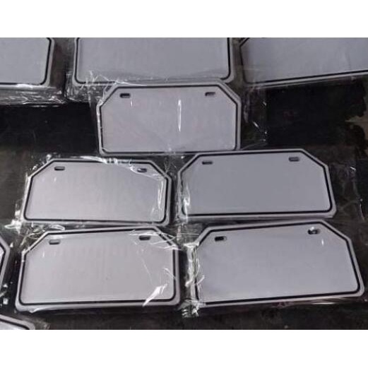 (1MM)K&E motorcycle blank plate/car blank plate/new MC blank plate ...