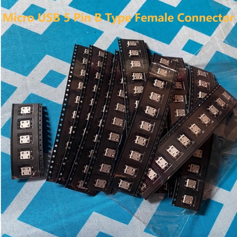 1-5pcs Micro USB 5 Pin B Type Female Connector For Mobile Phone Micro ...