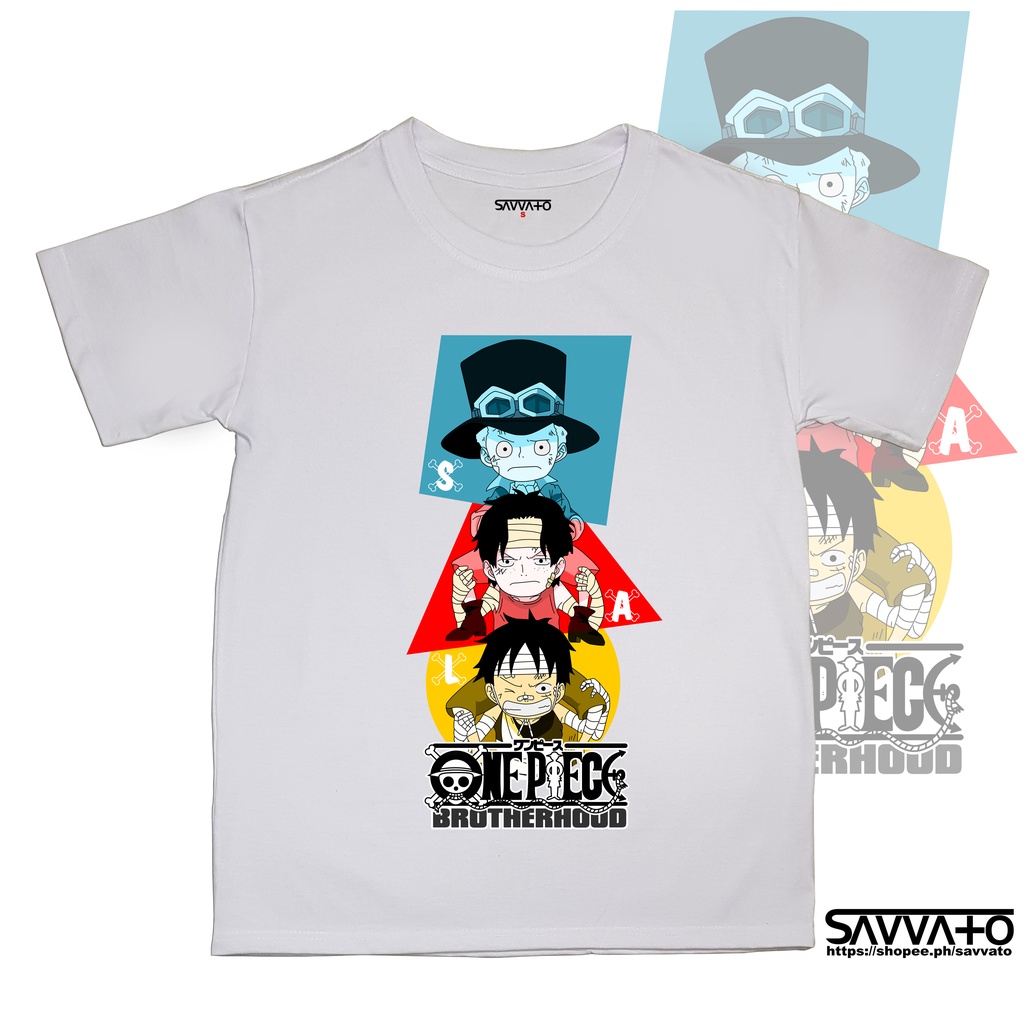 One Piece - Sabo Ace Luffy Inspired Shirt | Shopee Philippines