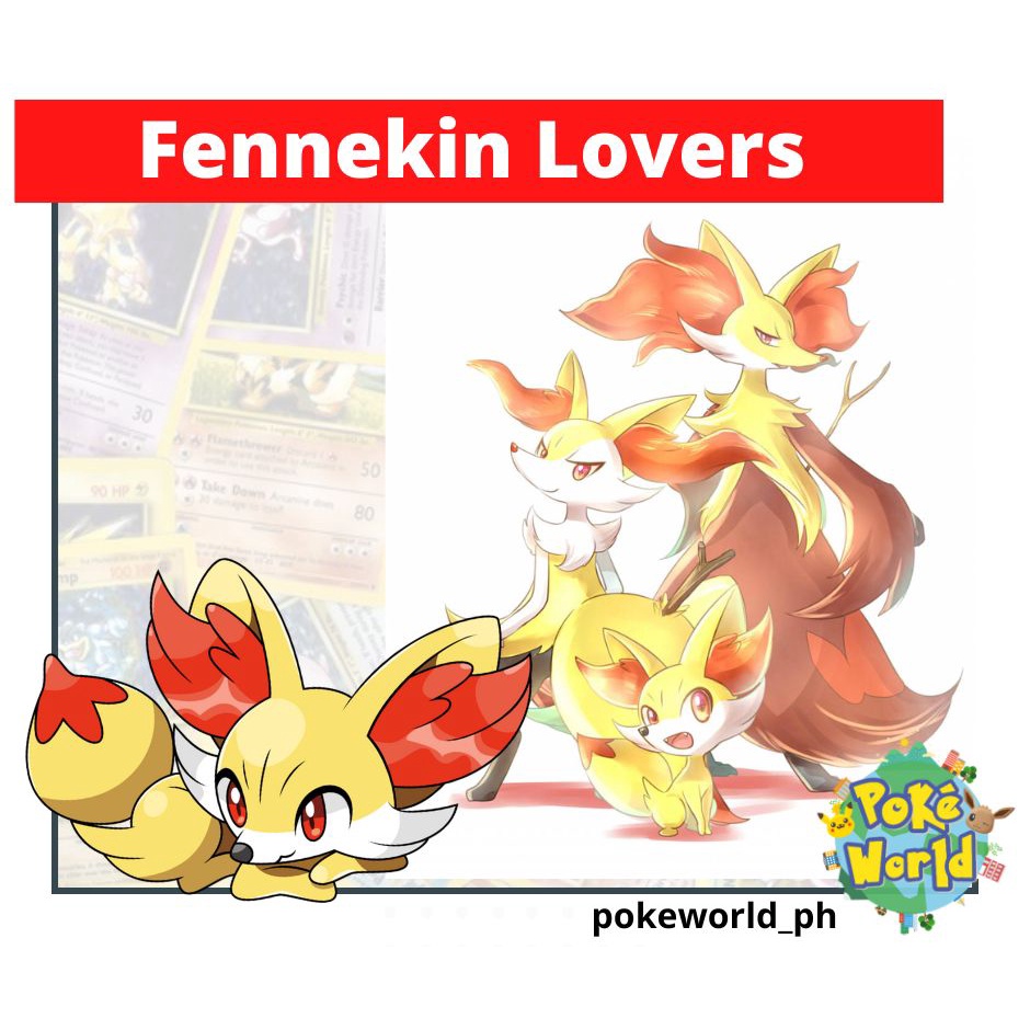 Fennekin Braixen Delphox - Pokemon Starters (Fire Type) - Singles ...