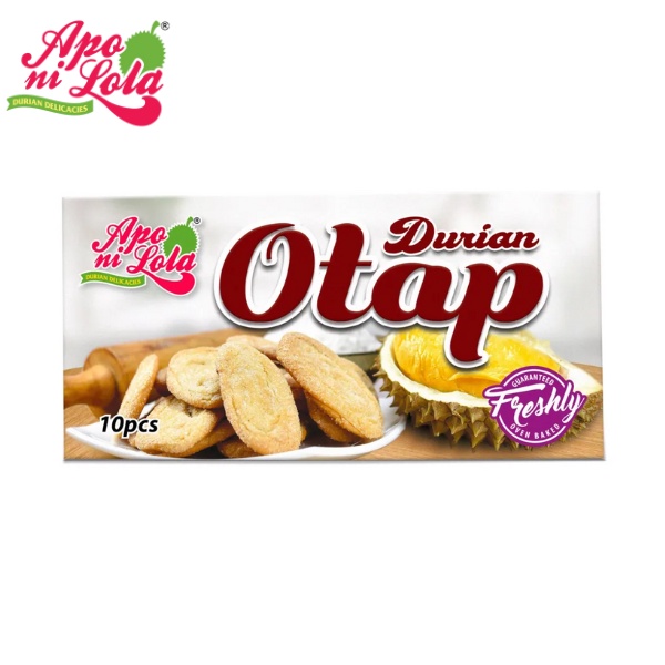 Apo ni Lola | Special Durian Otap 10 pcs per Box | Davao Sweets Dessert ...