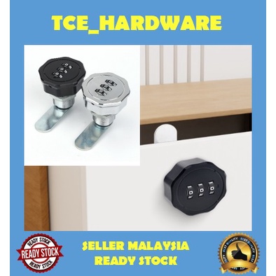 20mm 30mm 3 Digit Combination Cam Lock Keyless Password Locker Mailbox ...