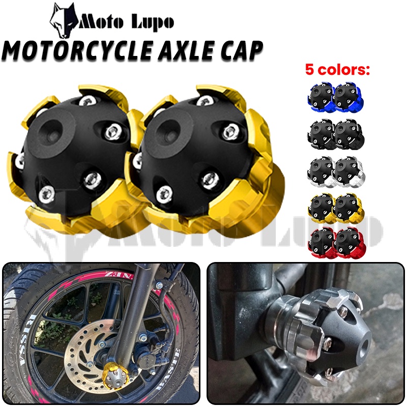 Motorcycle Cap Cover Axle Cover Wheel Axle Screw Cap | Shopee Philippines