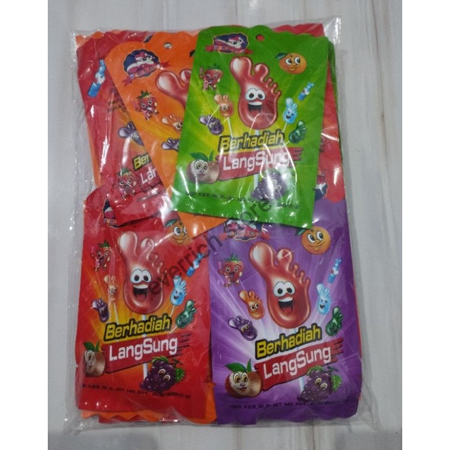Planet fruity Foot Candy with prizes (20pcs) | Shopee Philippines
