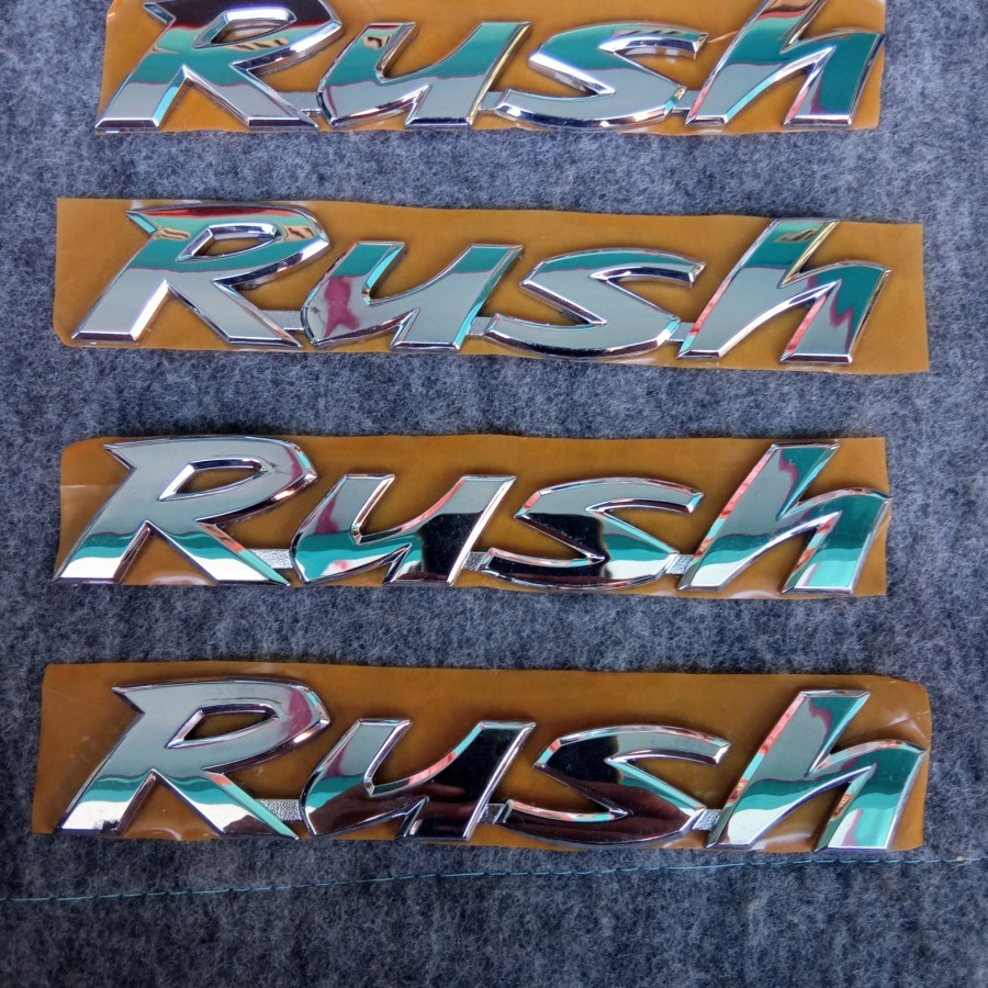 Original High Quality Old Rush Writing Emblem | Shopee Philippines