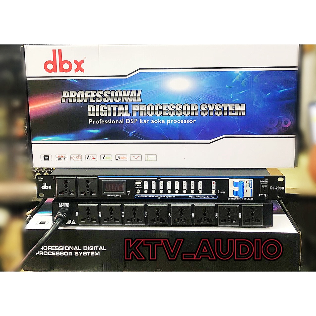 10-outlet Rack Mount Power Sequence Controller DL-208b Conditioner ...