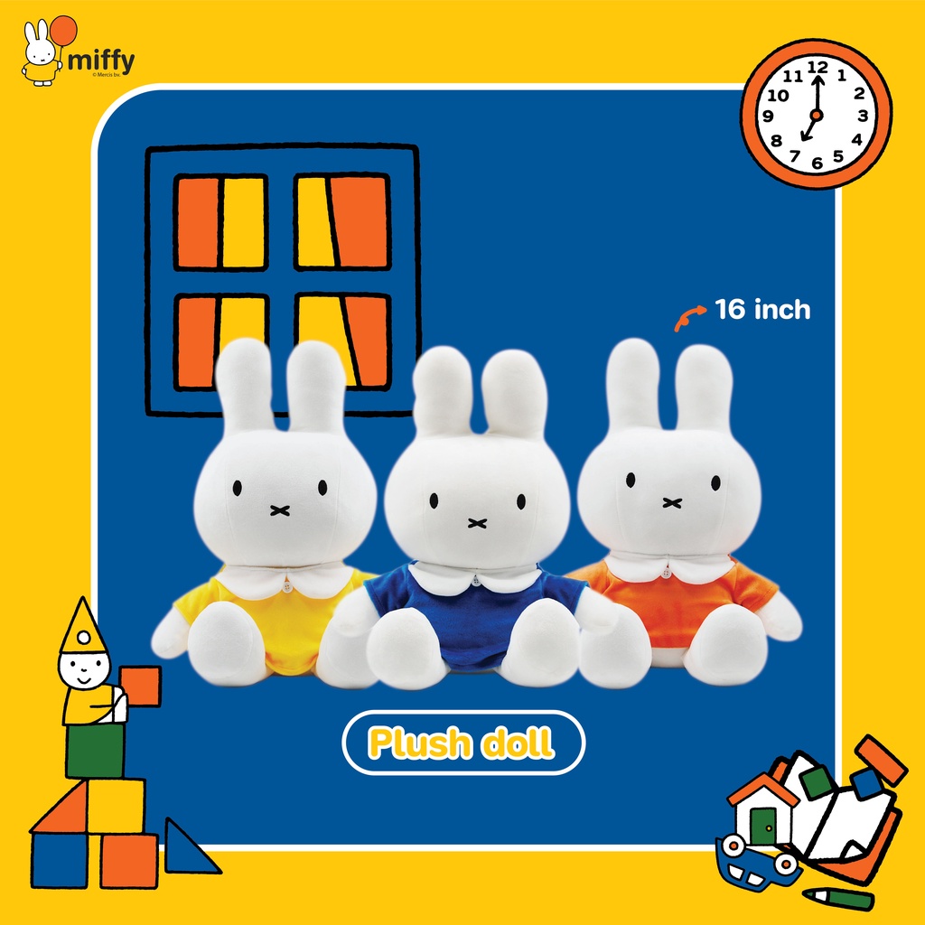 Miffy Full Body Plush Doll 16 inch | Shopee Philippines