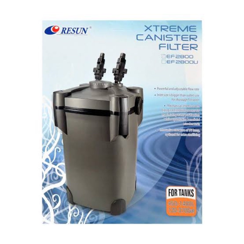 Resun Xtreme Canister Filter EF2800u | Shopee Philippines