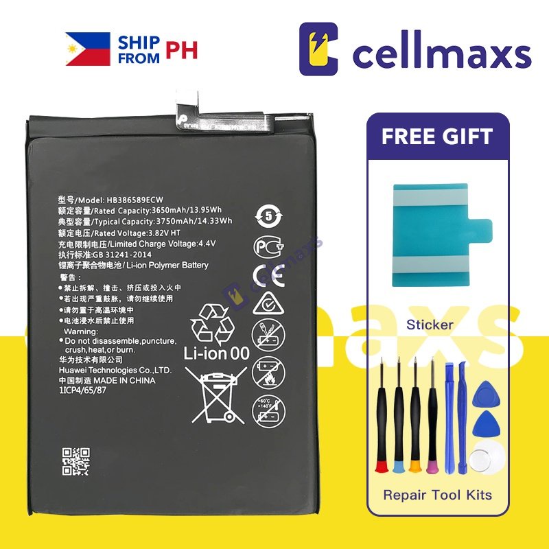 Cellmaxs For HUAWEI Nova 2i 3i P30 Lite Mate 10 Lite HB356687ECW ...