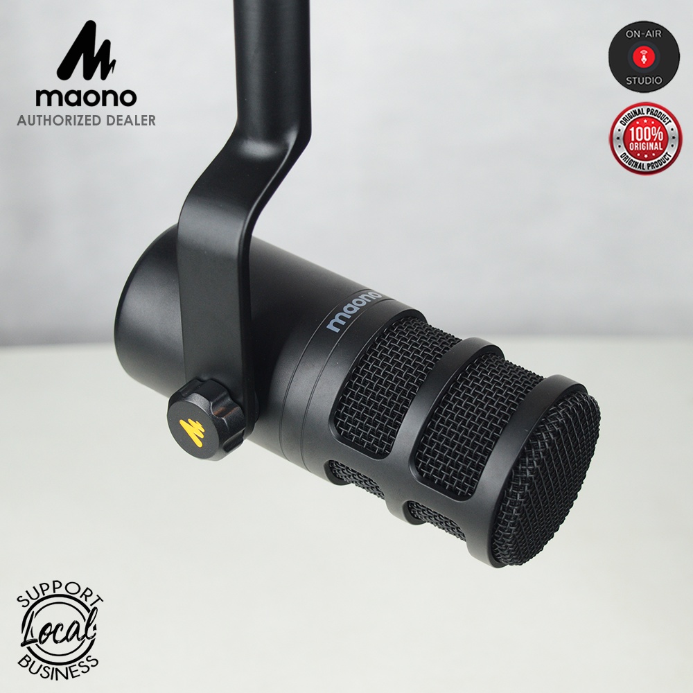 MAONO PD100 Podcast Mic XLR Dynamic Microphone with Boom Kit | Shopee ...