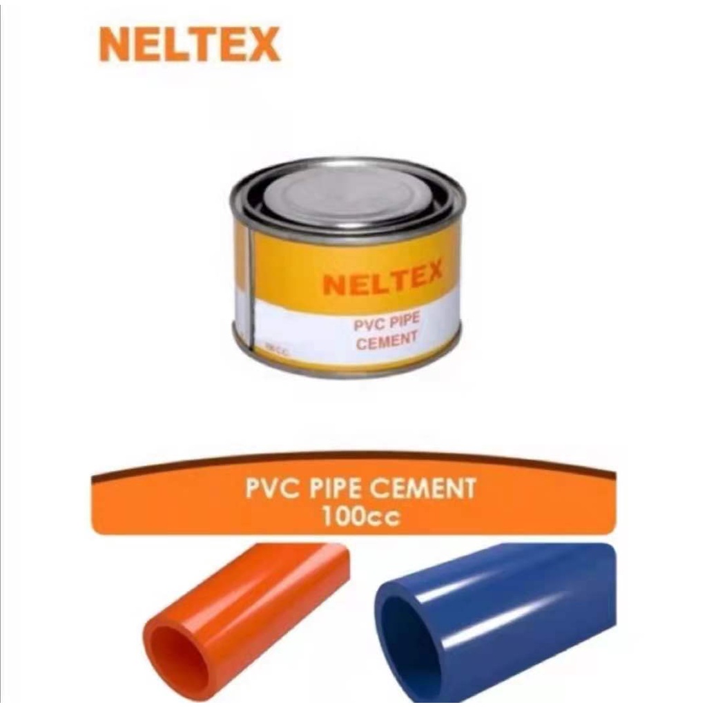 Neltex PVC pipe cement (100cc/200cc/400cc) | Shopee Philippines