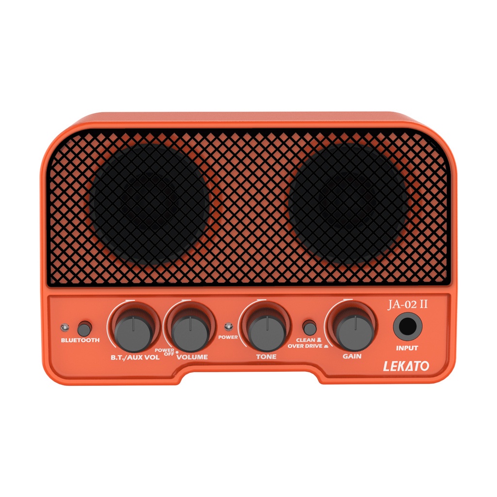 Lekato Mini Guitar Amp 5w Rechargeable Electric Amplifier Clean Overdrive Effects Bluetooth 5 0 ...