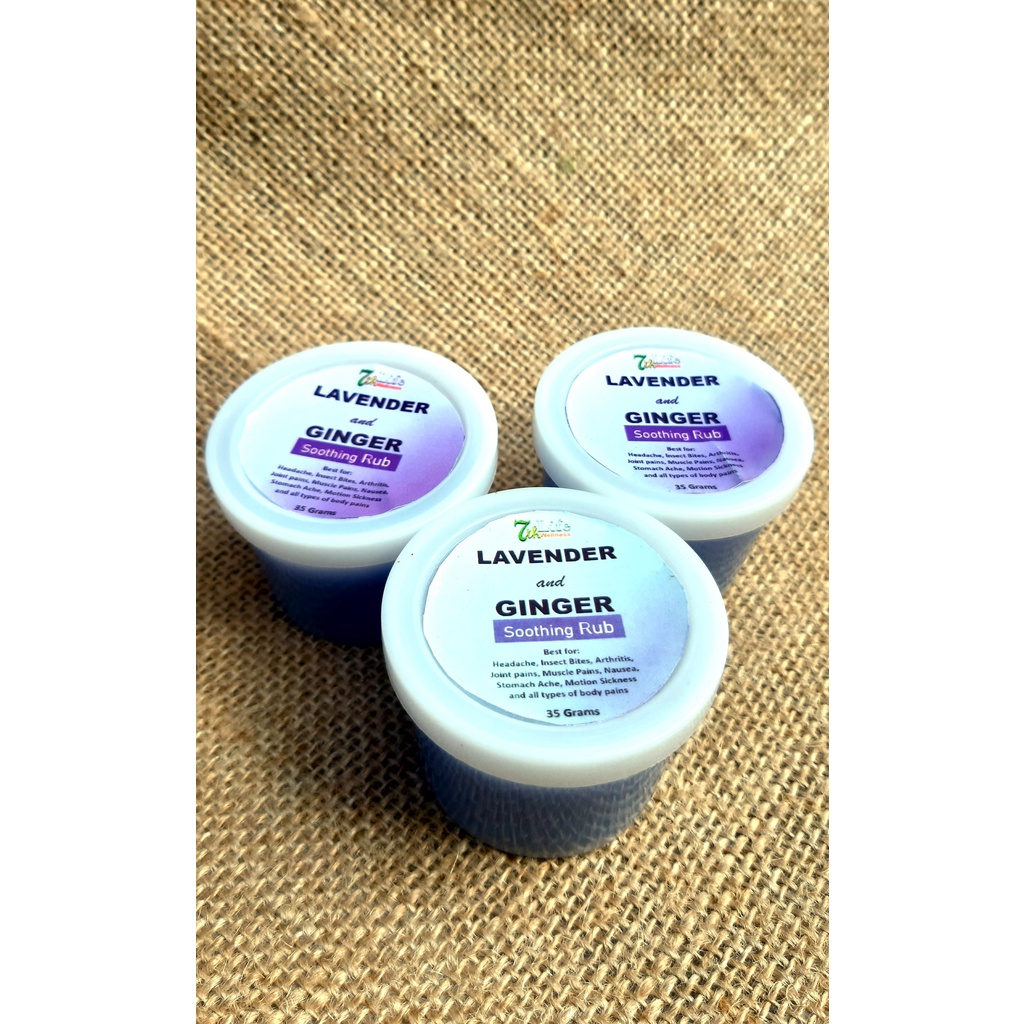 7 TH LIFE WELLNESS LAVENDER AND GINGER SOOTHING RUB 15 g | Shopee ...