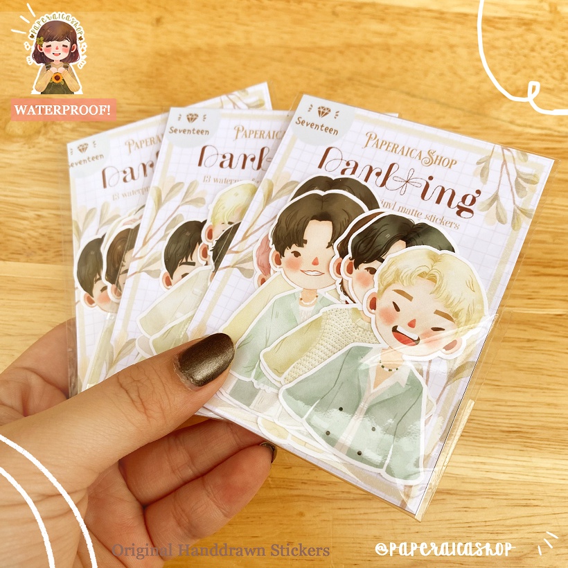 Seventeen Darling Sticker Pack, Face The Sun Stickers, Face The Sun SVT ...