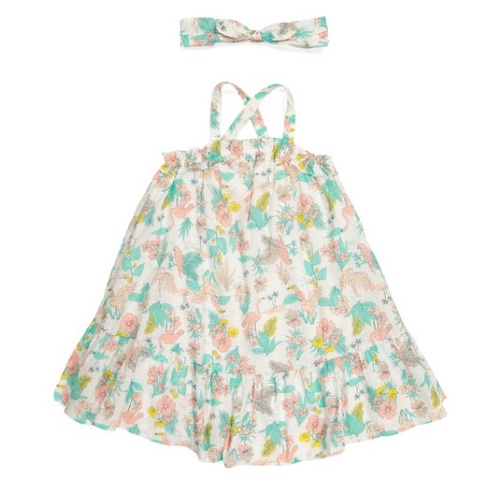 J Joie Toddler Girls Strappy Flounce Dress - B12 | Shopee Philippines