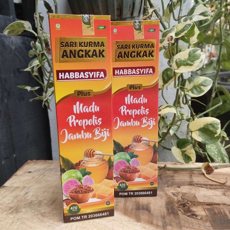 Sari Dates Angkak Habbasyifa // Sari Dates Angkak Plus Honey Propolis ...