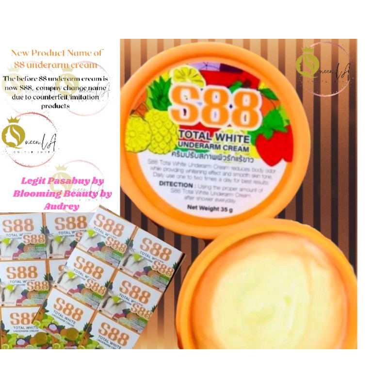 🇹🇭Thailand Before 88 now S88 underarm cream 35g -Legit from Thailand | Shopee Philippines