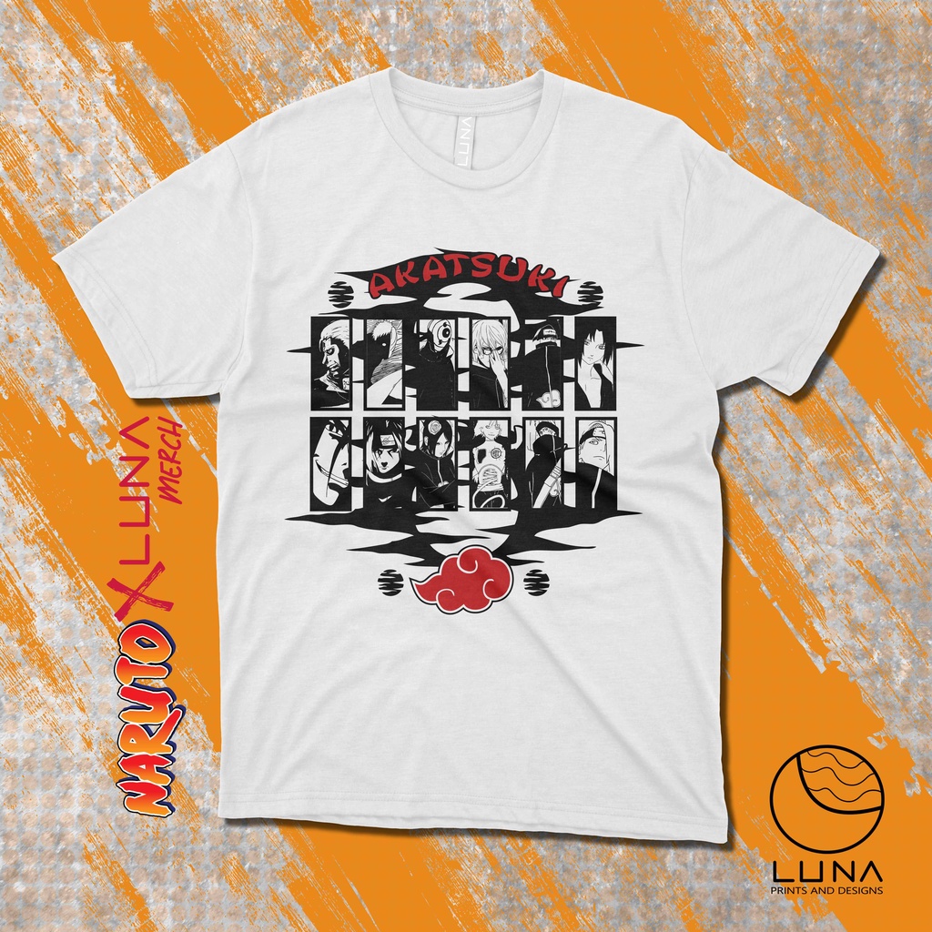 Naruto Shippuden - Akatsuki, Yamato, Etc. Anime Shirt Collection (1/6 ...