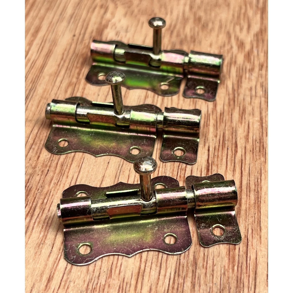 Brass Plated Barrel Bolt | Shopee Philippines