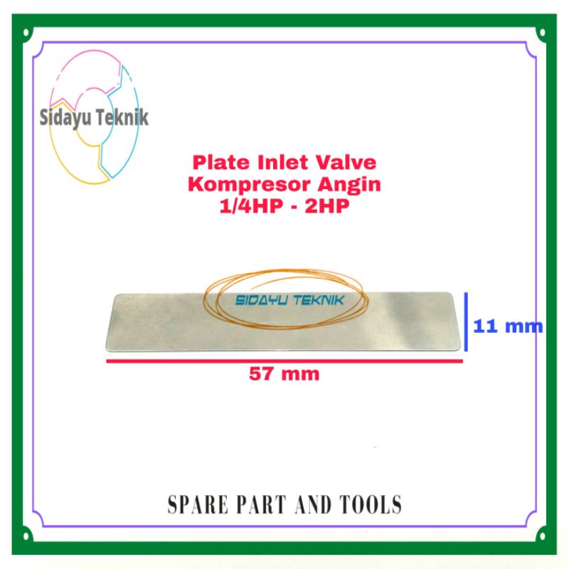 11x57 Air Compressor Valve Plate | Shopee Philippines