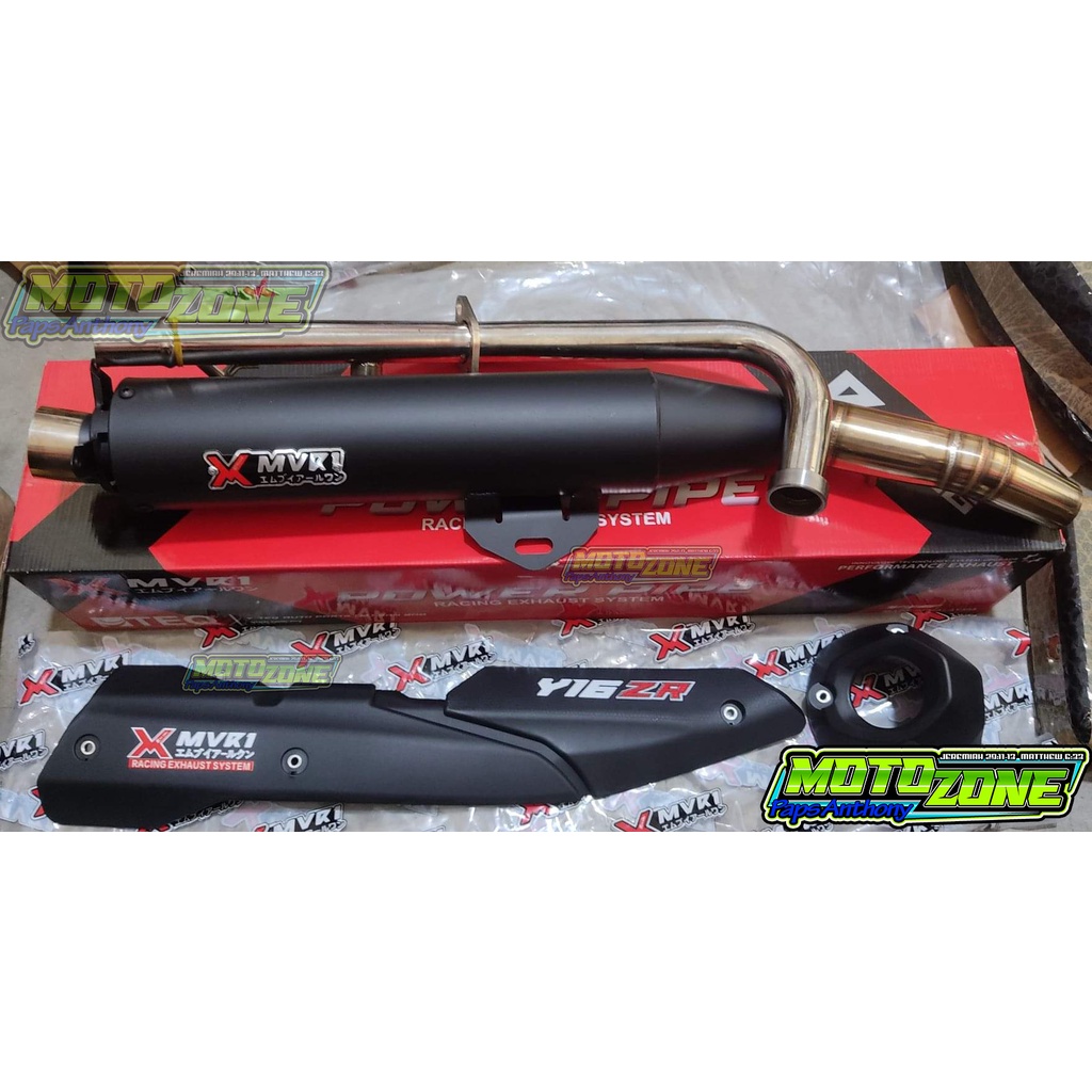 MVR1 Power Pipe For Sniper155 with Pipe Cover | Shopee Philippines