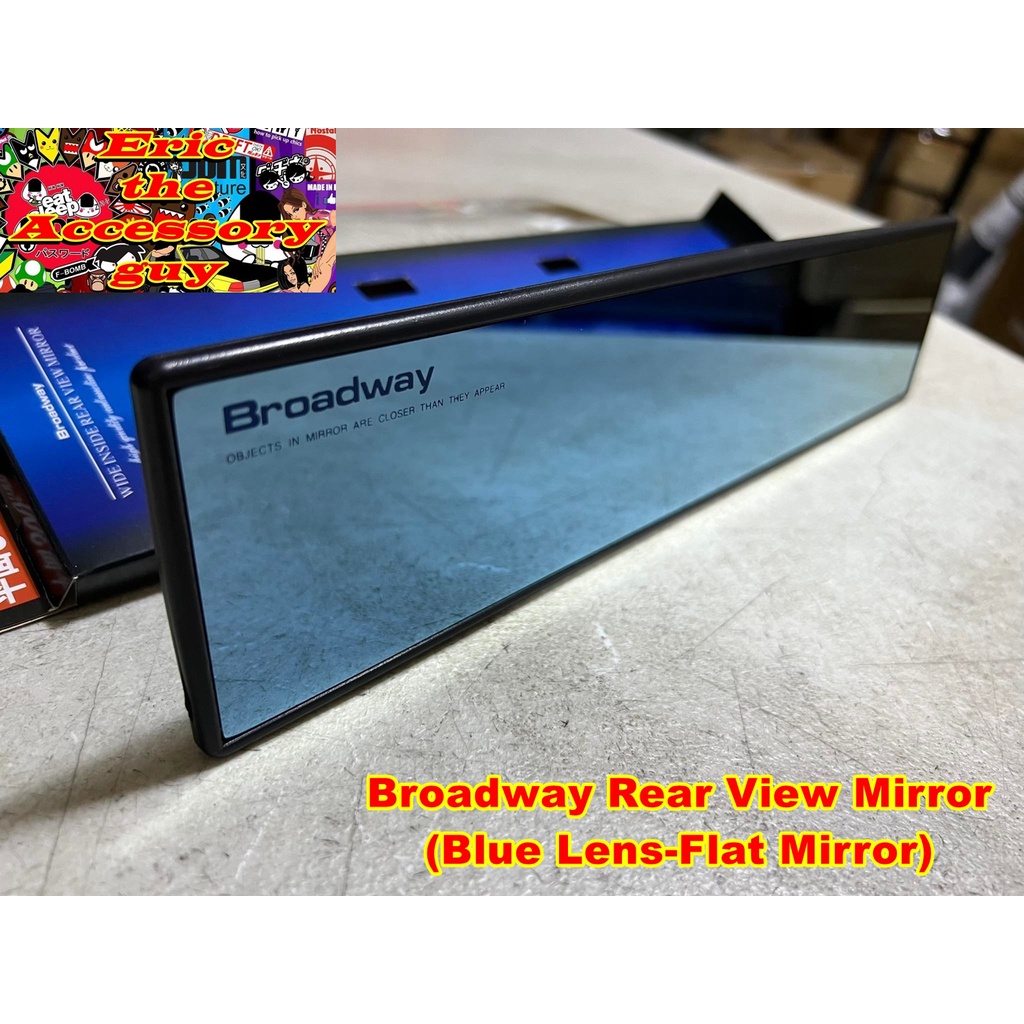 Broadway Rear View Mirror (Flat Blue Mirror) | Shopee Philippines