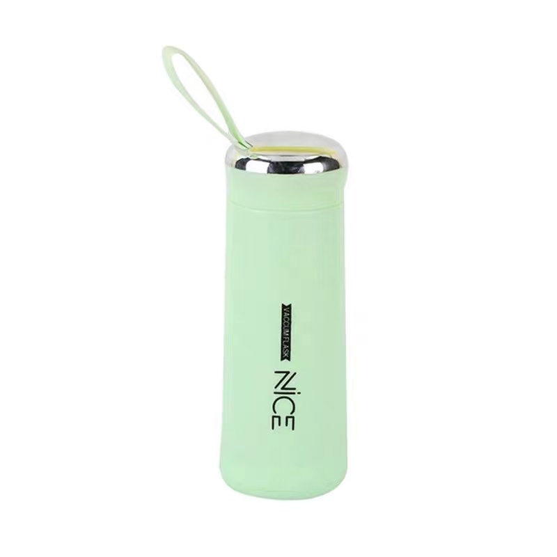 CQW Nice Cup Glass Bottle Tumbler Creative Leakproof Water Cup ...