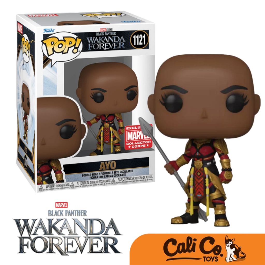 Funko POP! Marvel: Black Panther Wakanda Forever - Ayo Marvel Collector ...