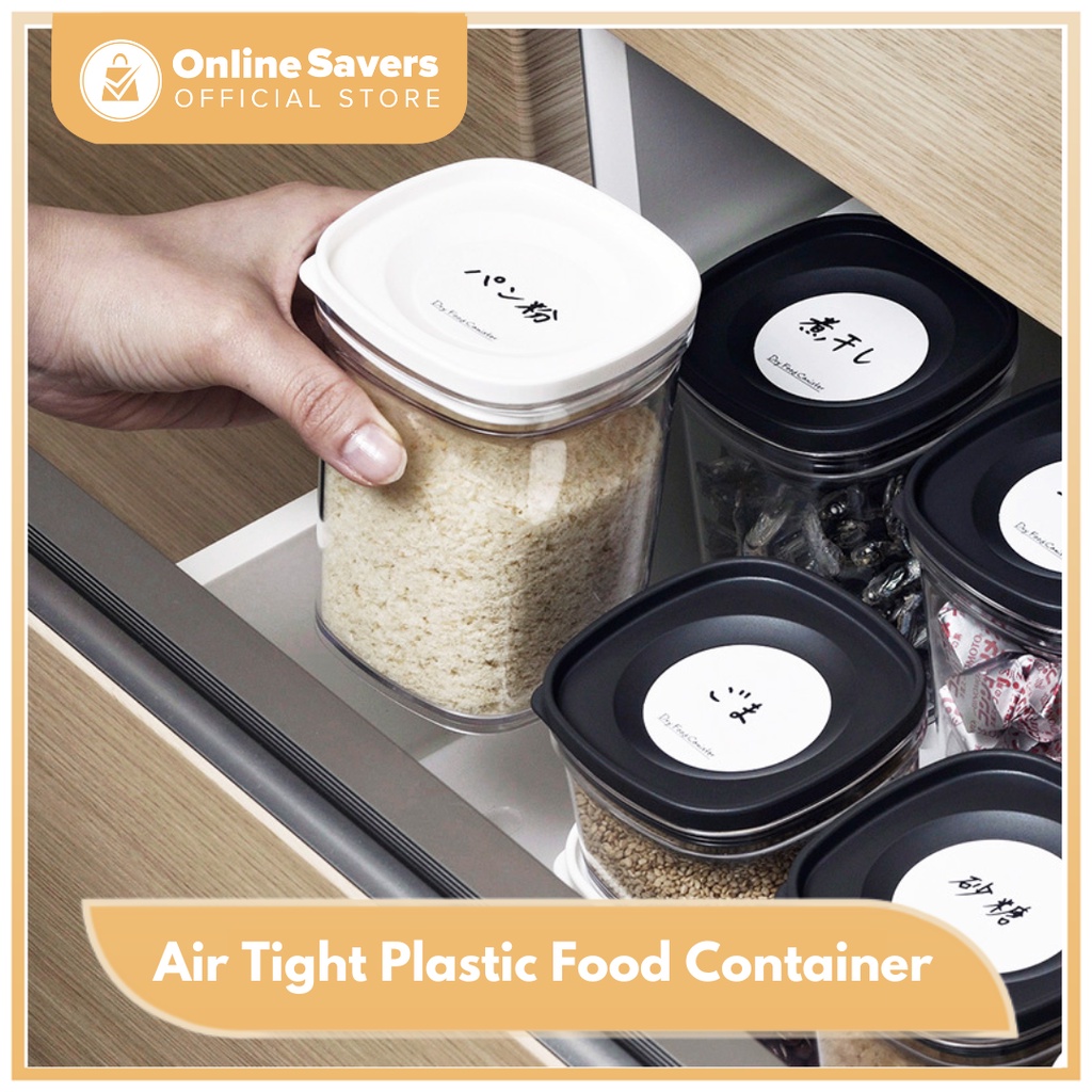 Onlinesavers Air Tight Plastic Food Container | Shopee Philippines