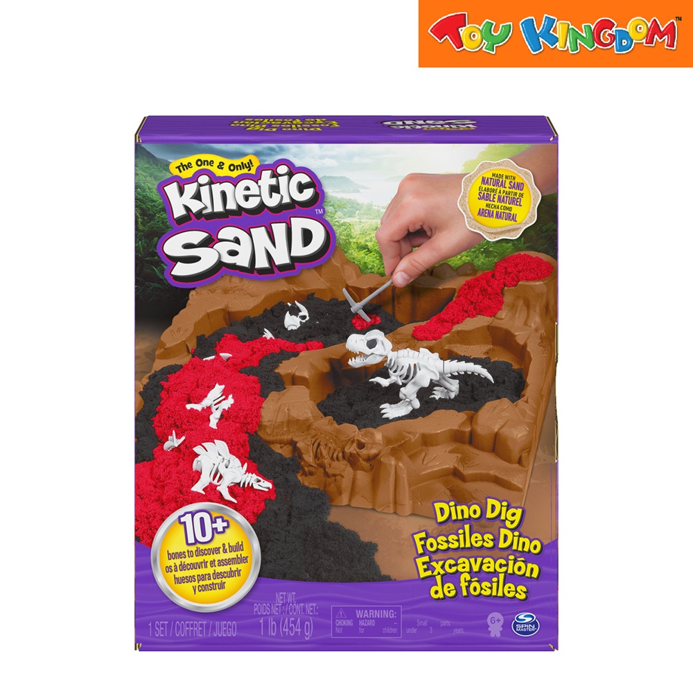 Kinetic Sand Dino Dig Sand Playset | Shopee Philippines