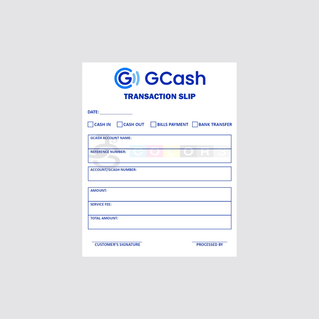 Gcash/Paymaya Transaction Slip | Shopee Philippines