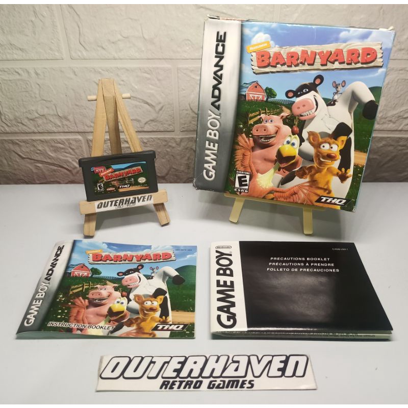 GBA Nickelodeon Barnyard CIB (Original US) | Shopee Philippines