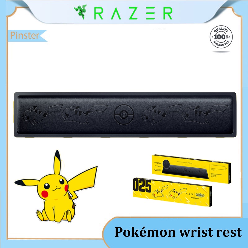 Razer Pokémon Mechanical keyboard wrist rest 104 keys soft esports ...