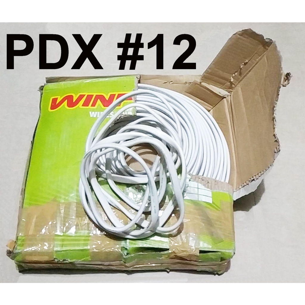 ( 1 METER ) WINFLEX LUMEX LOOMEX PDX WIRE 2.0MM X #12/2C NON METALLIC ...