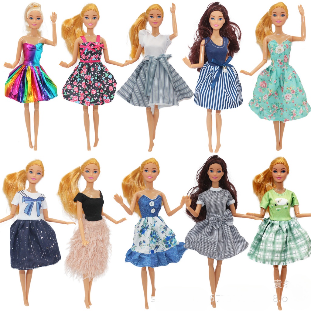 ((DIY) 30cm Toy Doll Clothes Accessories/Fashion Dress/Top/Skirt ...