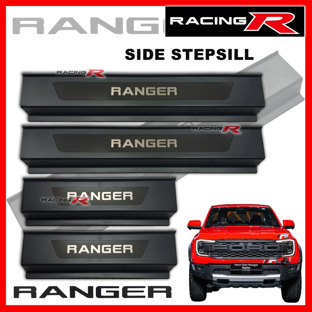 Ford Ranger 2023 OEM Side Stepsill / Step sill In and Out | Shopee ...
