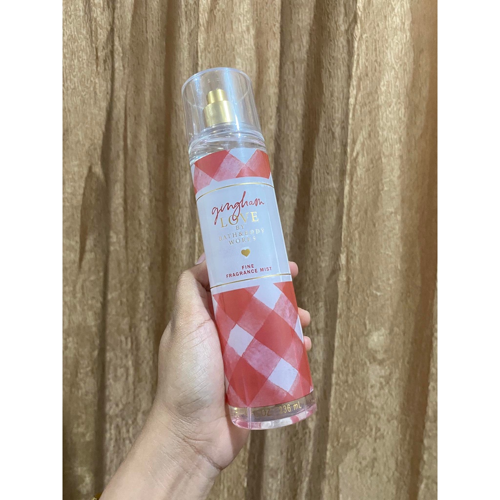Gingham Heart of gold Bath & body works fragrance mist 236ml | Shopee ...