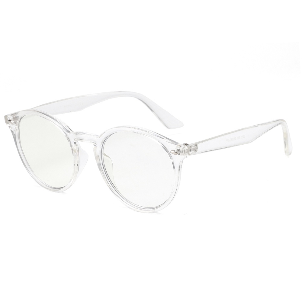 Cyxus Anti Blue Light Computer Reading Glasses Round Transparent Lens ...
