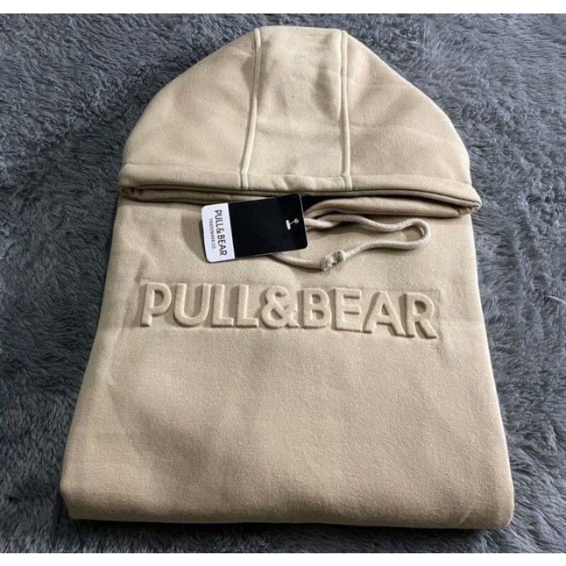 Hoodie pull&bear cream Men Women basic premium - pullbear cream Men Women M-XXL | Shopee Philippines