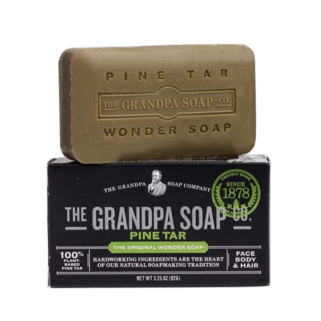 The Grandpa Soap Co. Pine Tar Wonder Soap 120g | Shopee Philippines