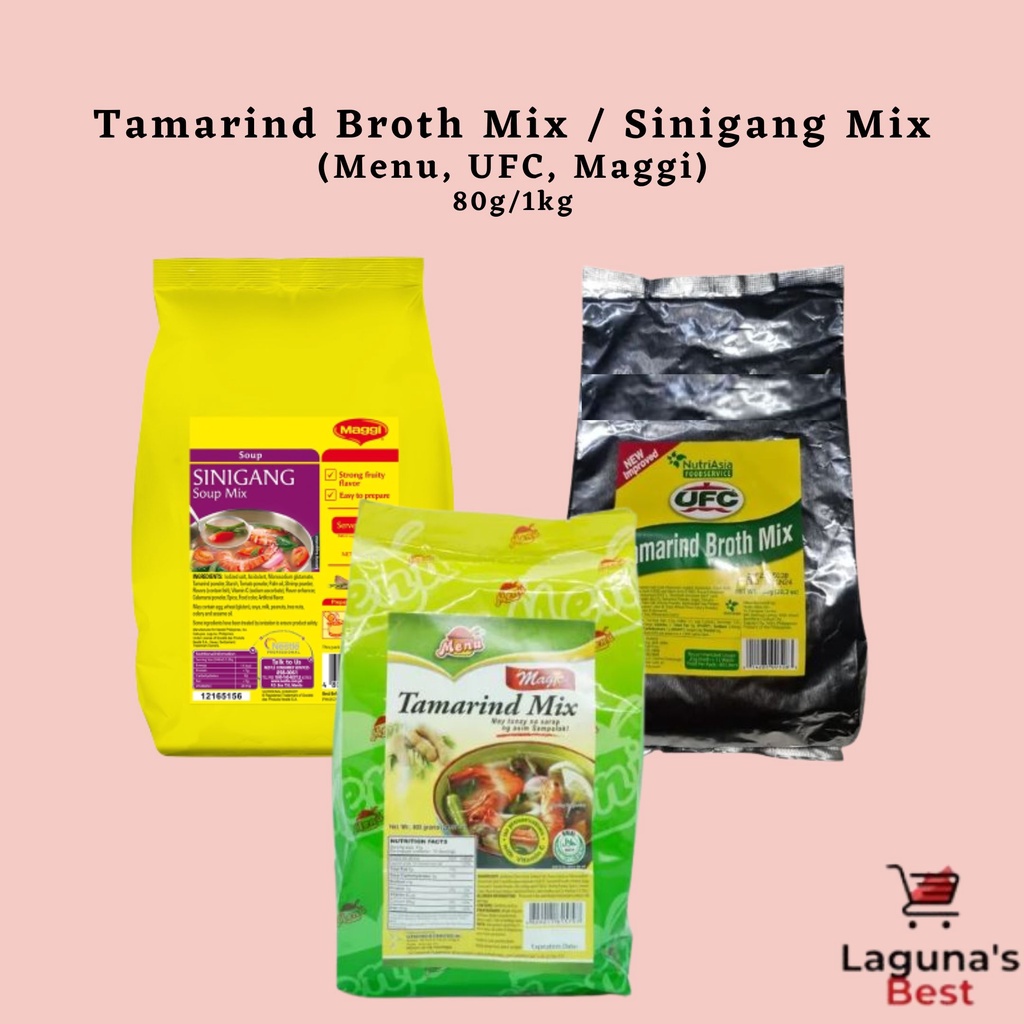 Tamarind Broth Mix / Sinigang Mix (Menu, UFC, Maggi) 800g/1kg | Shopee ...