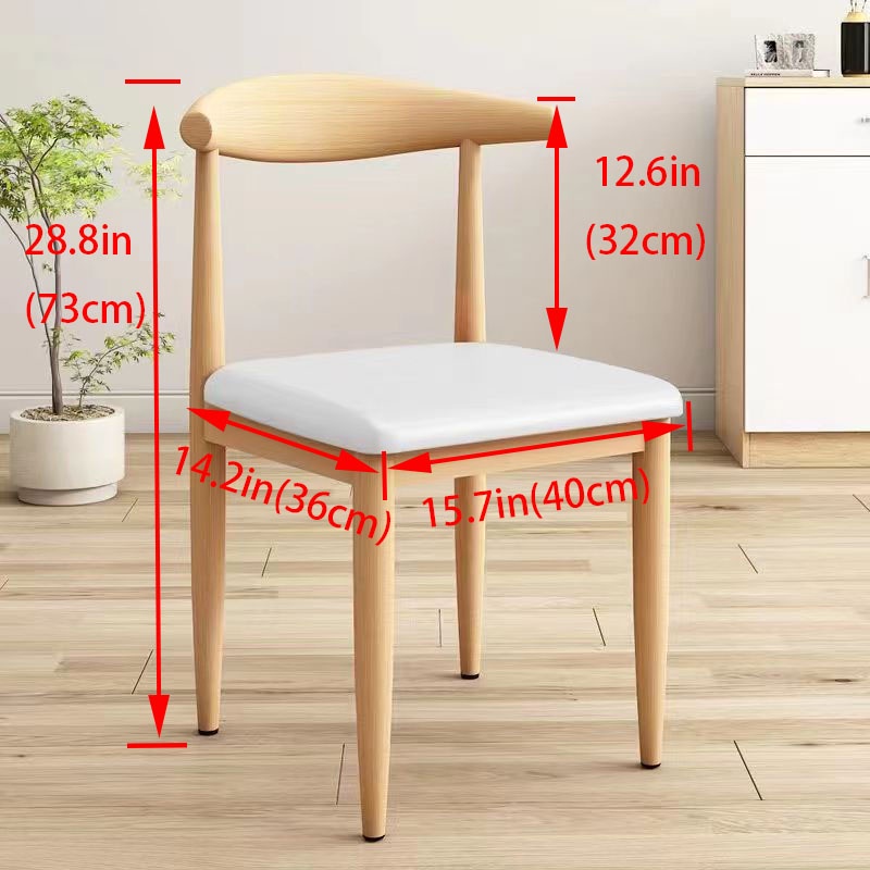 Accent chair Dining Chair Stool backrest chair Steel Chair Wooden ...