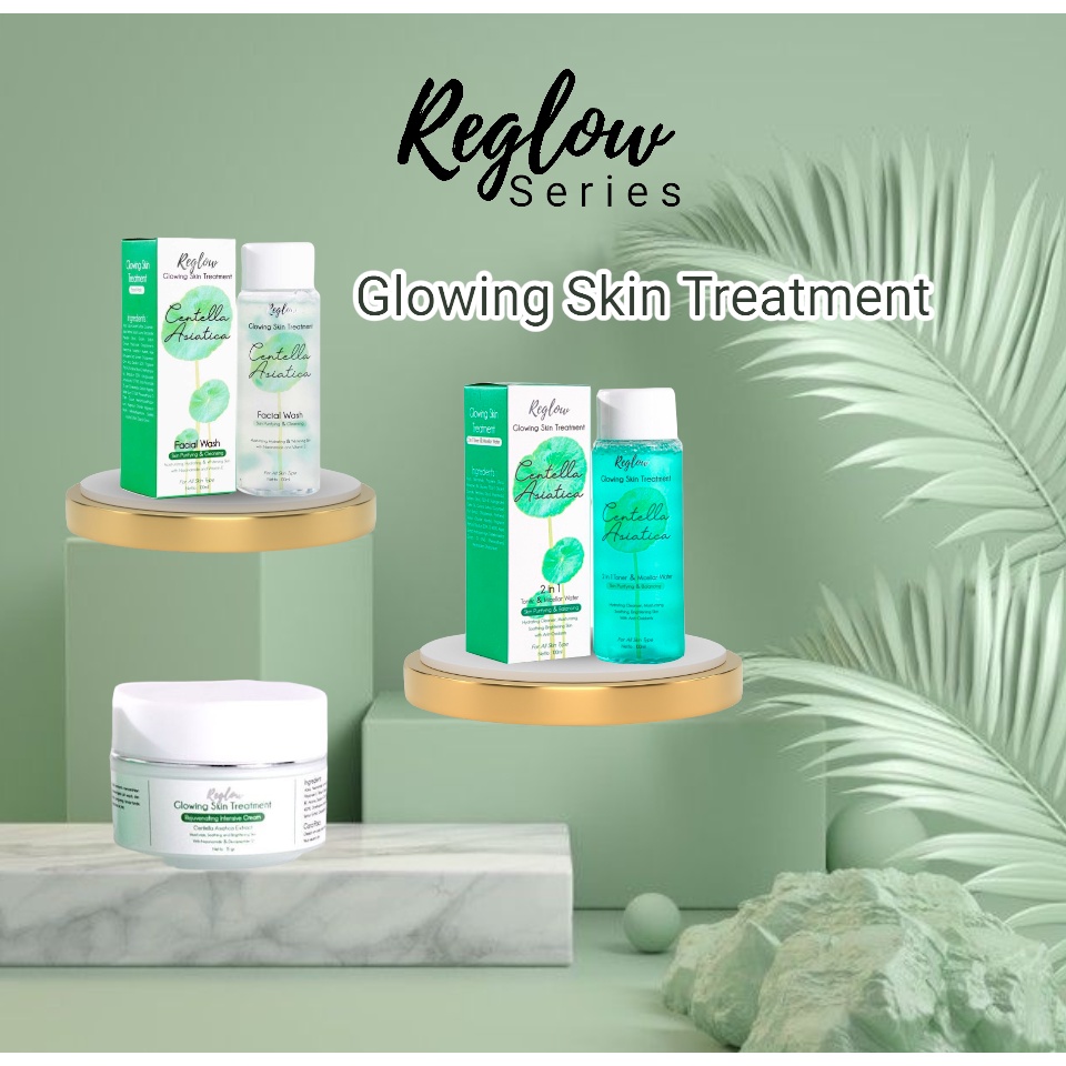 Reglow Series Glowing Skin Treatment Package Original BPOM Skincare ...