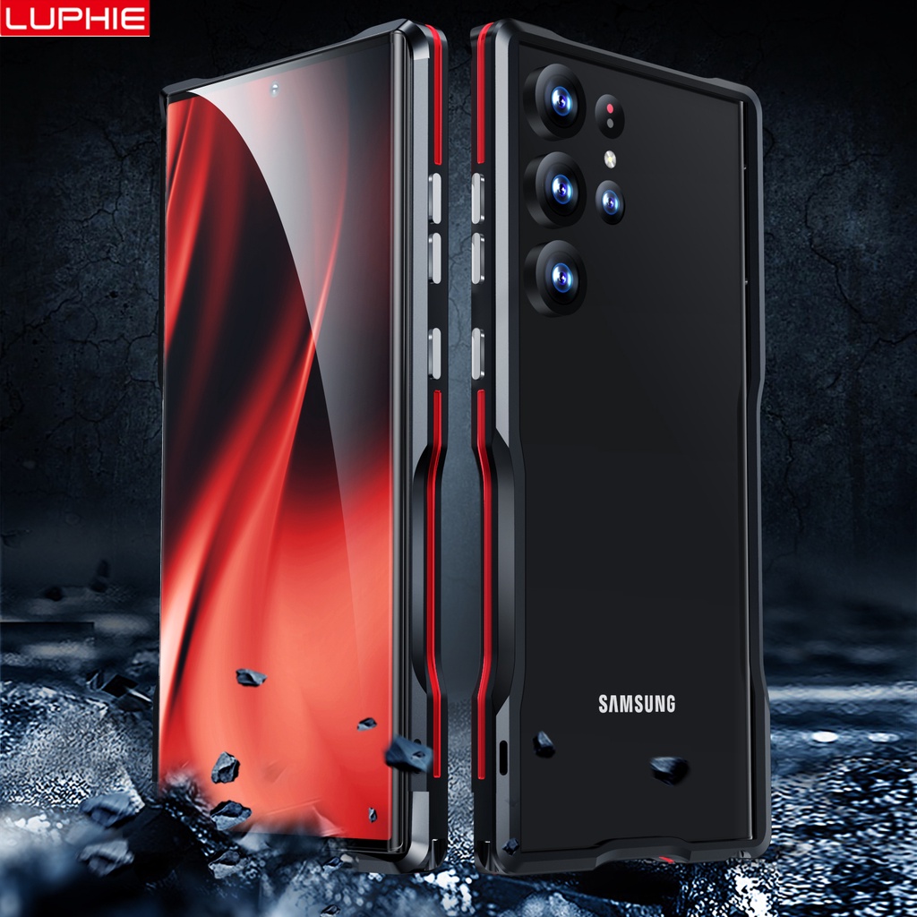 Samsung Galaxy S24 S23 Ultra S24Ultra S23Ultra Case Luphie Metal Bumper ...