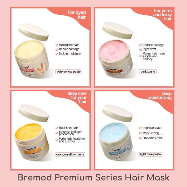 Bremod Premium Series Hair Mask 500ml | Shopee Philippines