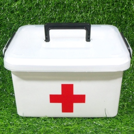 First Aid Kit Portable Emergency Box for Household Outdoor Storage ...
