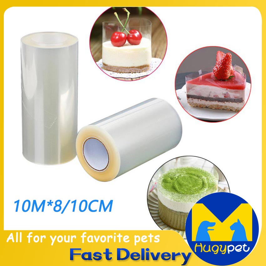10M Cake Collar Acetate Roll Surround Film Mousse Cake Surrounding Edge ...