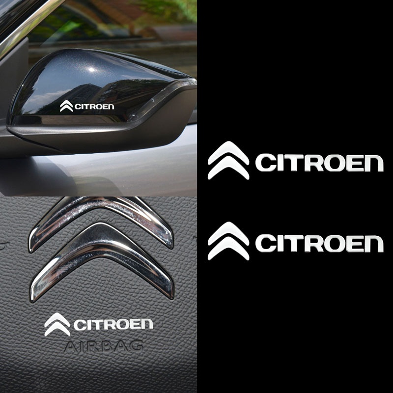 New 3D Metal Chrome Sliver/Black/Red Letter Logo Sticker Auto Rear ...