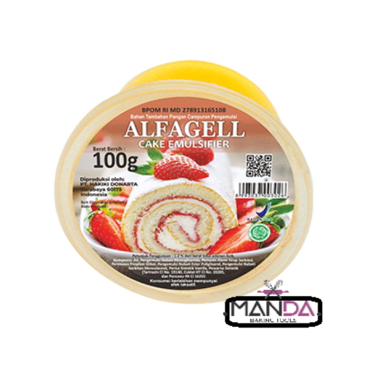 Alfagel cake developer emulsifier cake 100 grams | Shopee Philippines